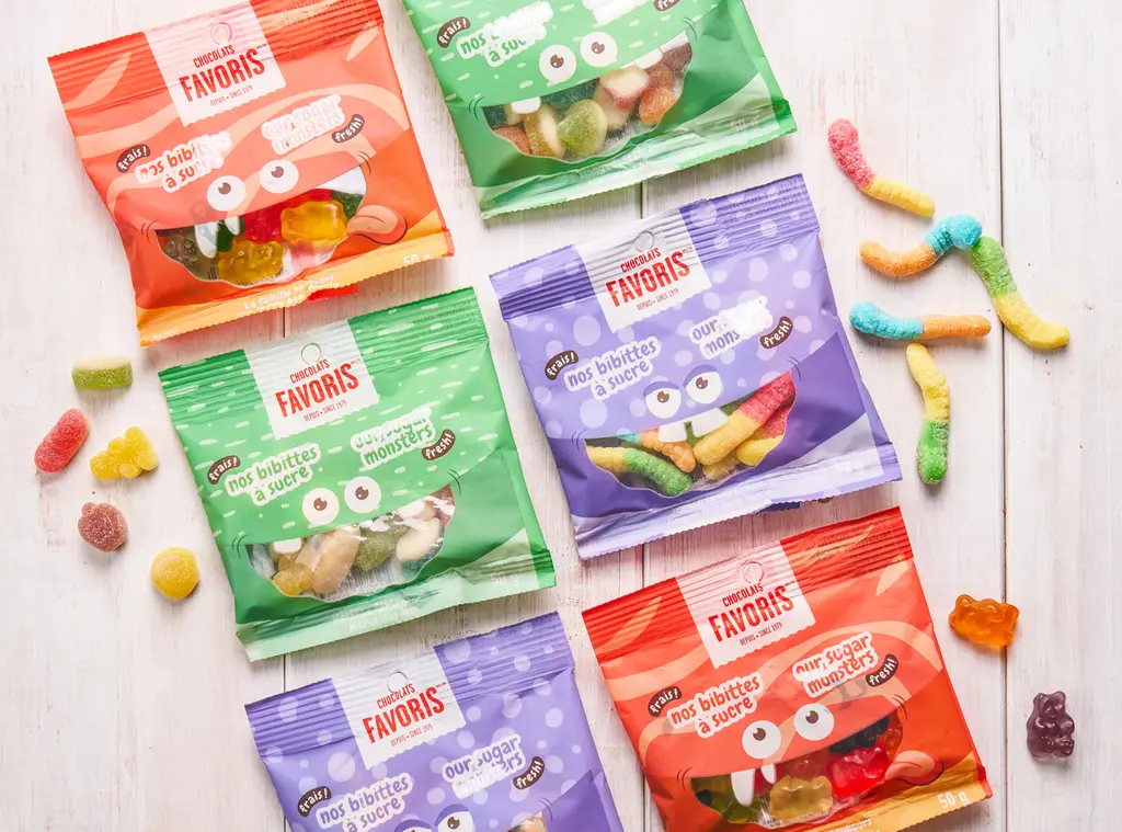 Sugar Monsters - Simeon The Neon Worm | Chocolat Favoris